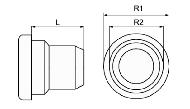 RRT Series Rubber Cable Gland Plug - Waterproof Cable Glands Manufacturer