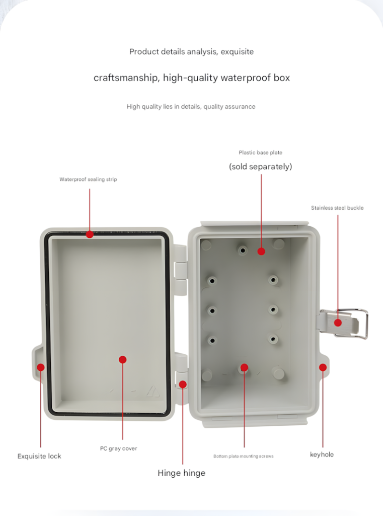 Stainless Steel Buckle Waterproof Box - Waterproof Cable Glands ...